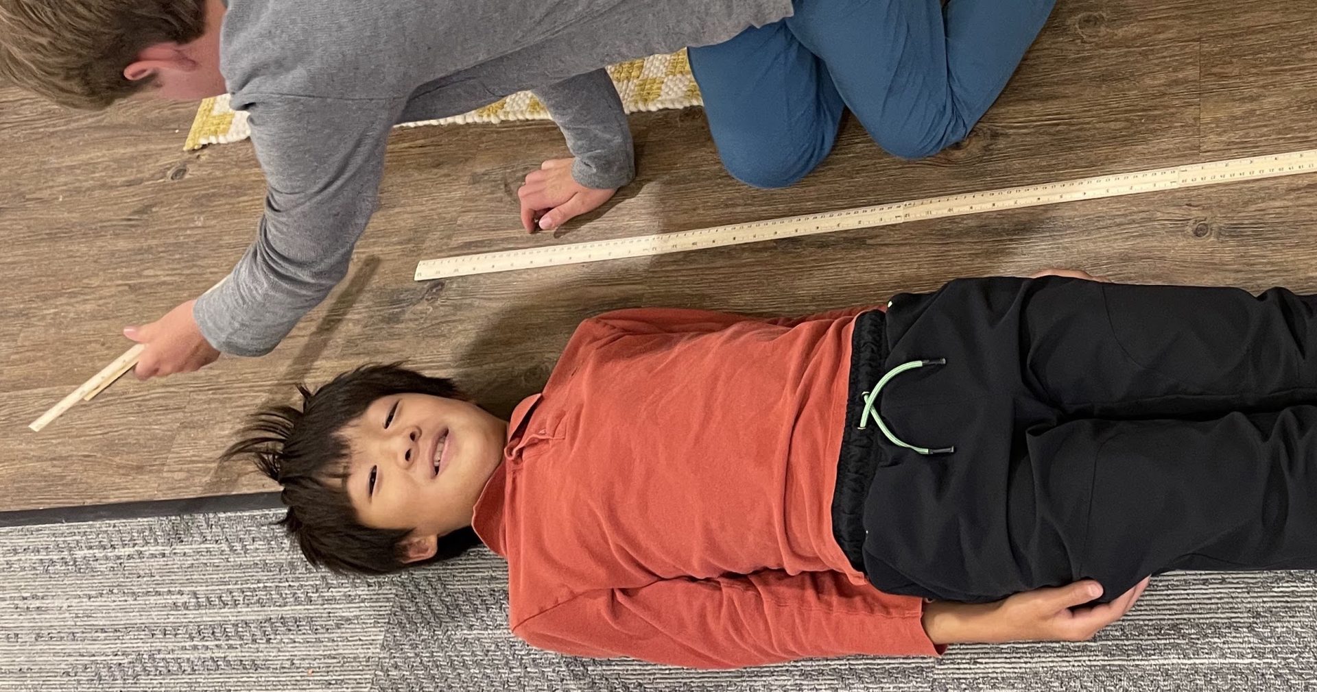 Measuring our height - Trū School